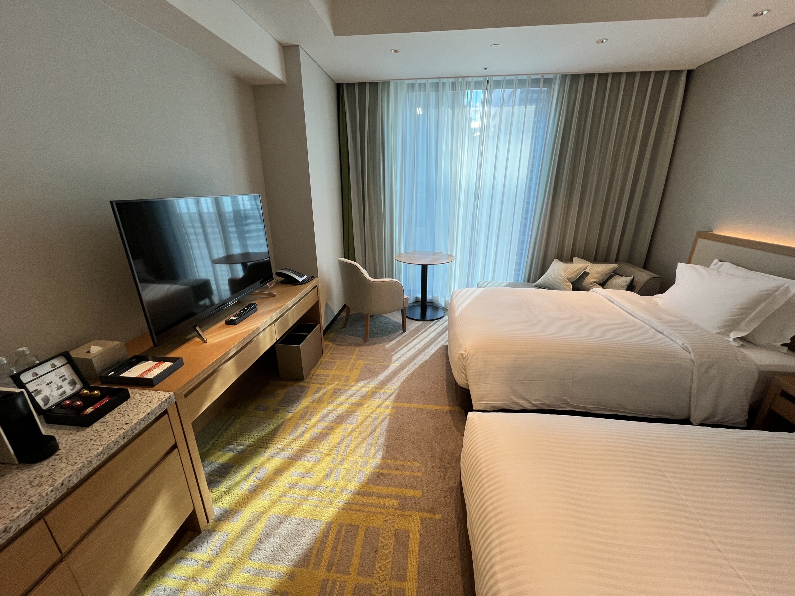 都ホテル 博多のお部屋〜スーペリアルーム＜ツイン＞〜 | VOYAGE Fun - 旅行記ブログ